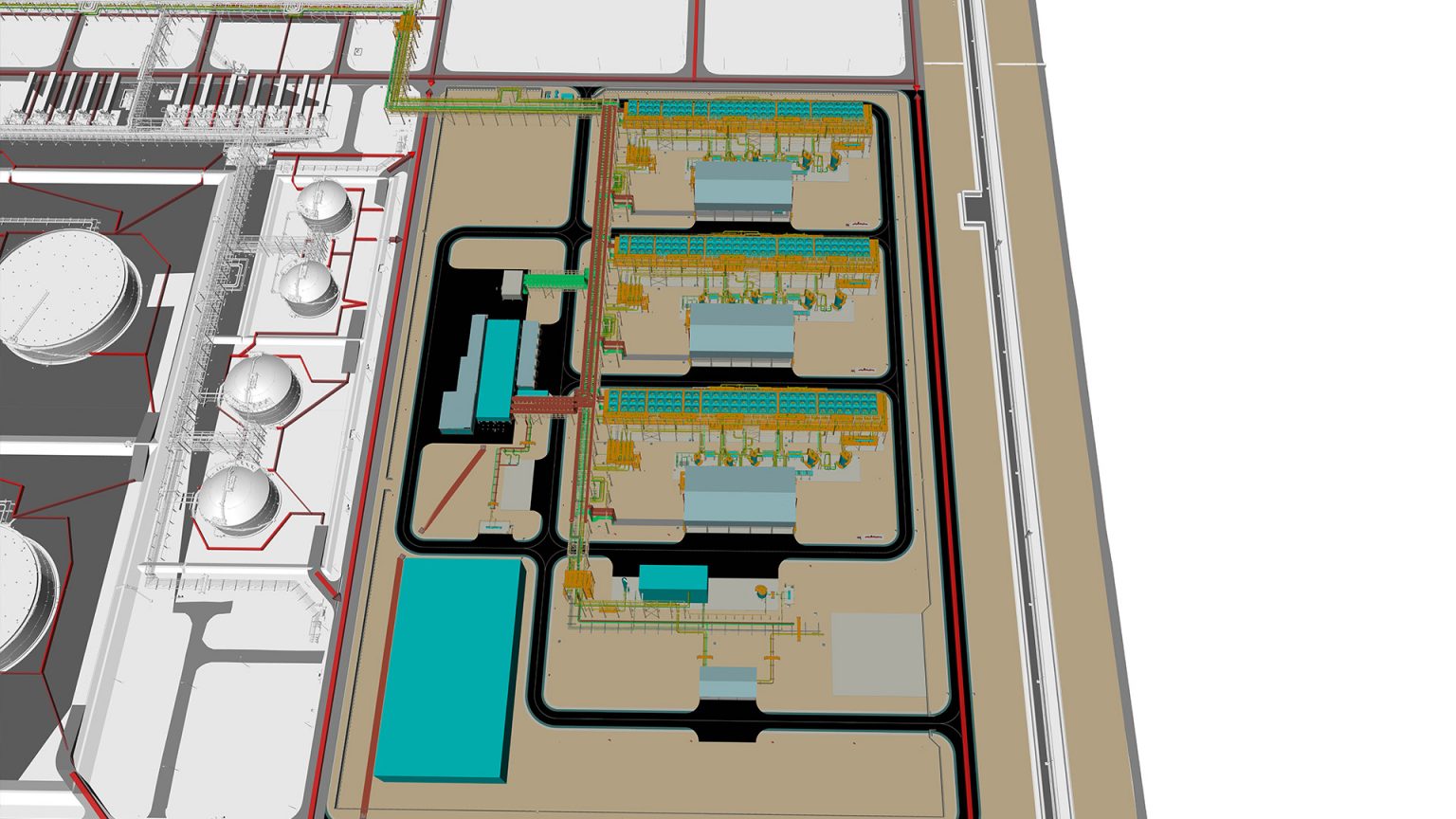 Raw Gas Compression Dehydration and Export Facilities - enereco