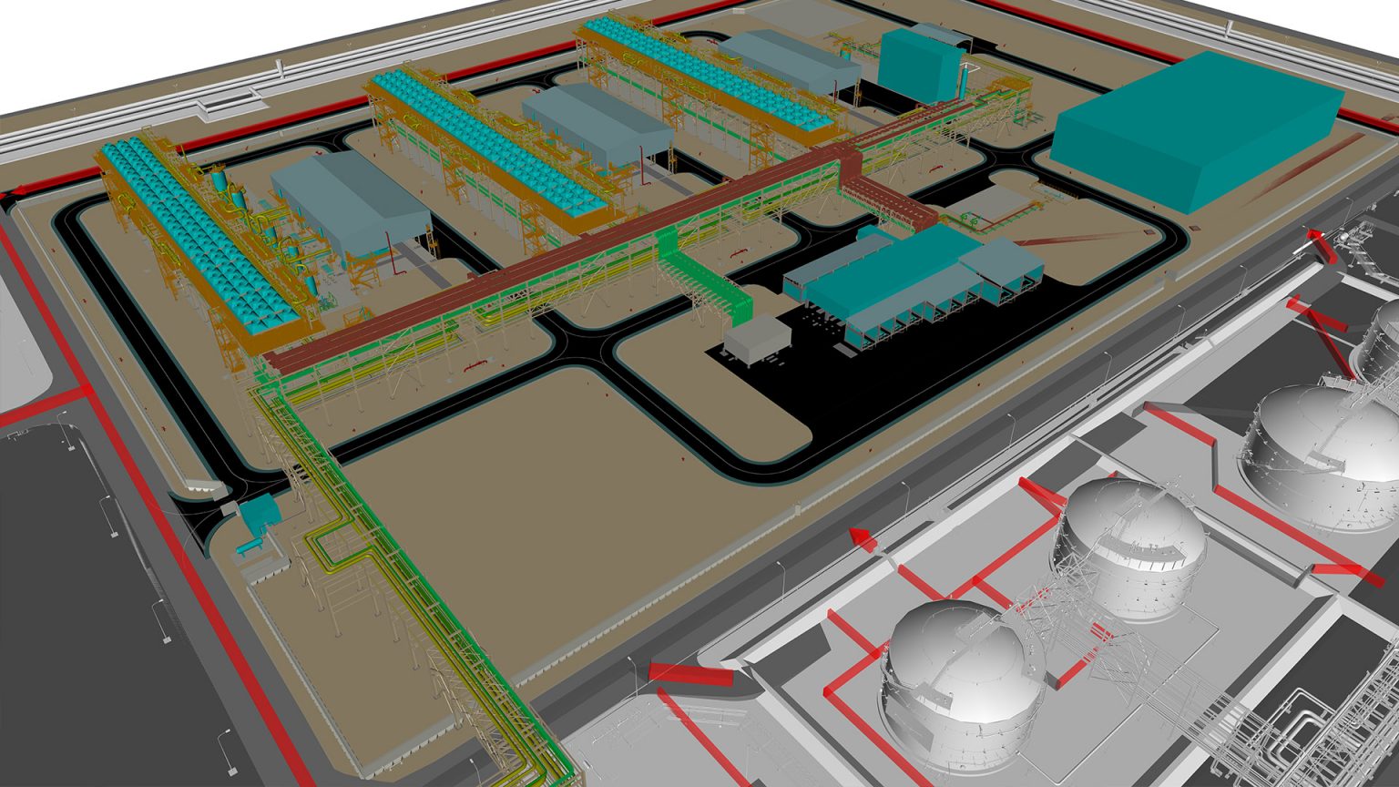 Raw Gas Compression Dehydration and Export Facilities - enereco