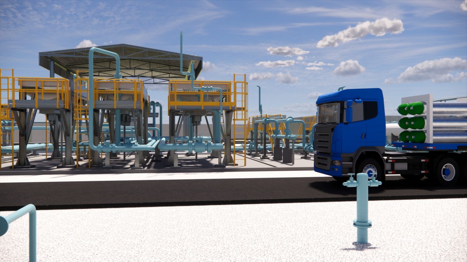 Separation of hydrogen from natural gas - enereco